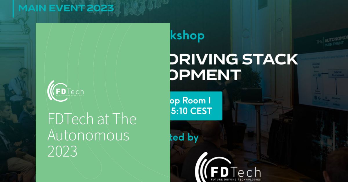 FDTech at The Autonomous 2023